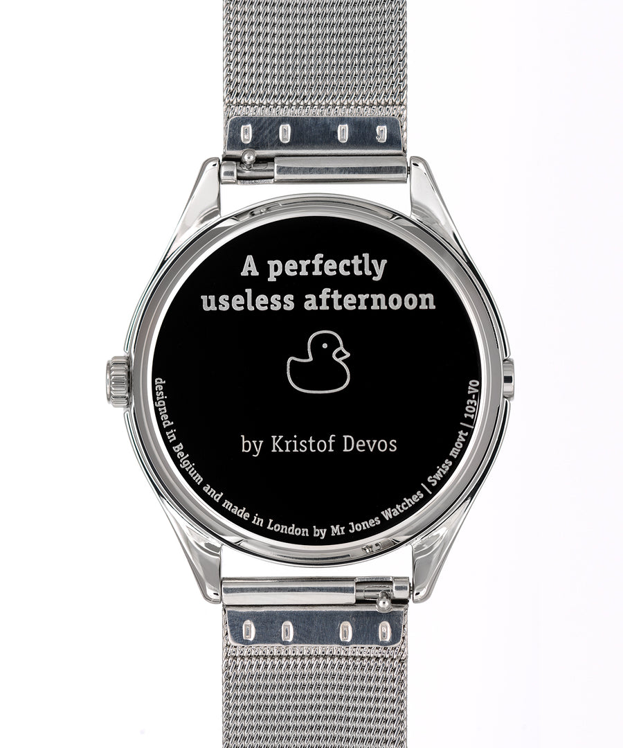 A perfectly useless afternoon | Kristof Devos | Mr Jones Watches