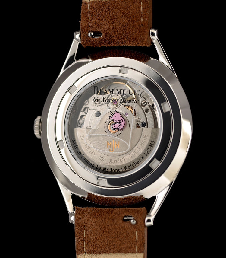 Beam me up! mechanical | UFO watch | Xavier Broche X Mr Jones Watches
