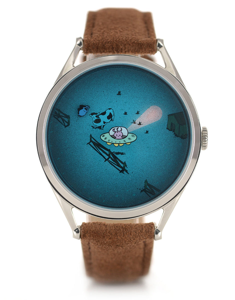 Beam me up! mechanical | UFO watch | Xavier Broche X Mr Jones Watches