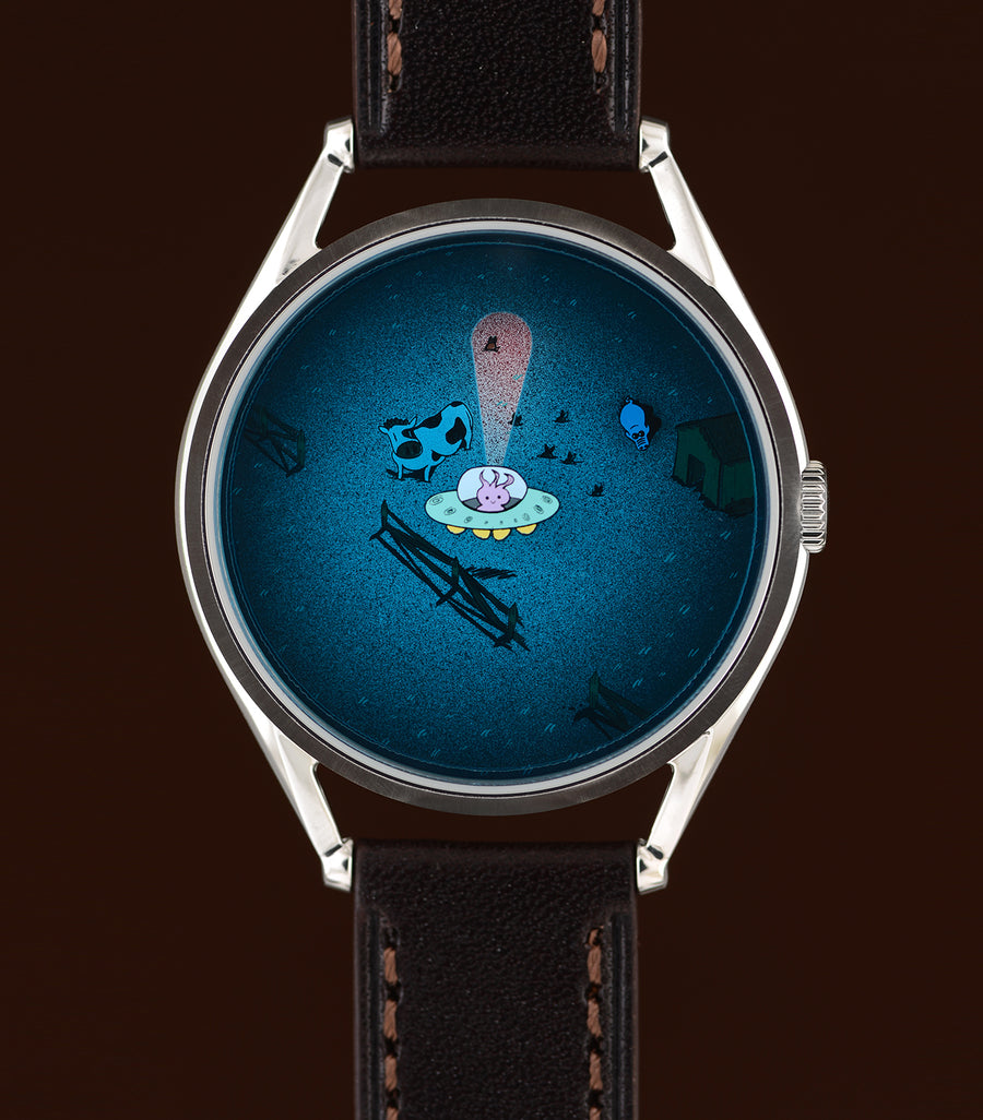 Beam me up! mechanical | UFO watch | Xavier Broche X Mr Jones Watches