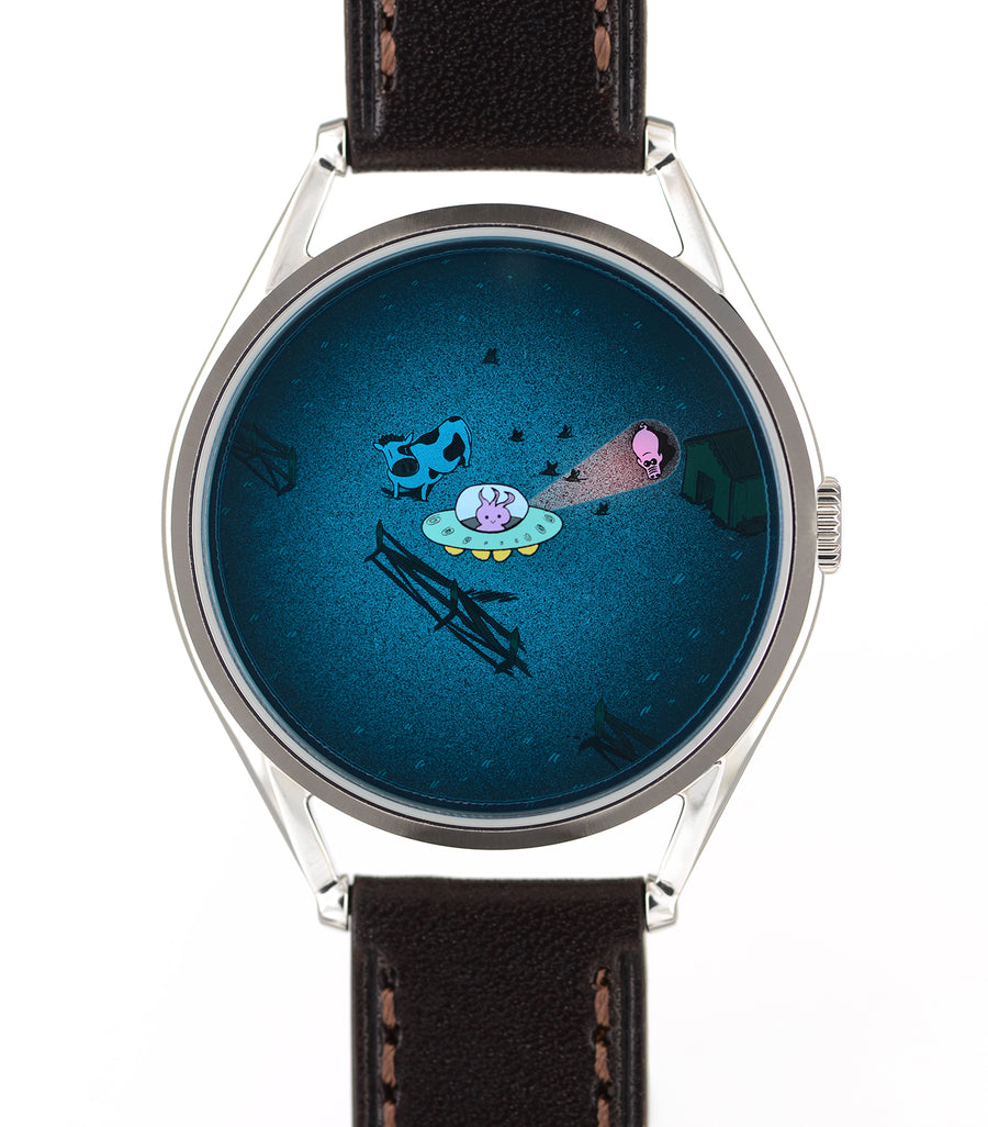 Beam me up! mechanical | UFO watch | Xavier Broche X Mr Jones Watches