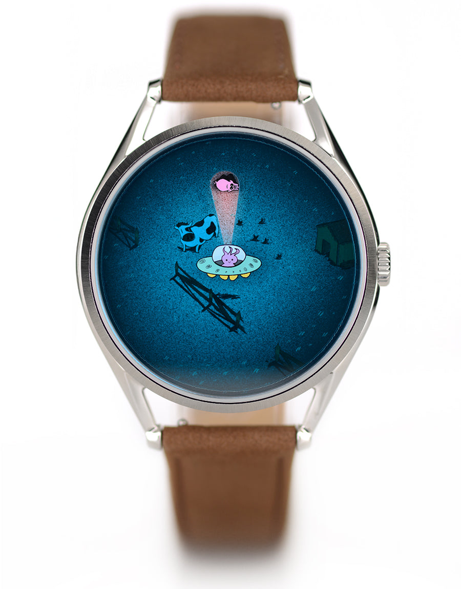 Beam me up! mechanical | UFO watch | Xavier Broche X Mr Jones Watches