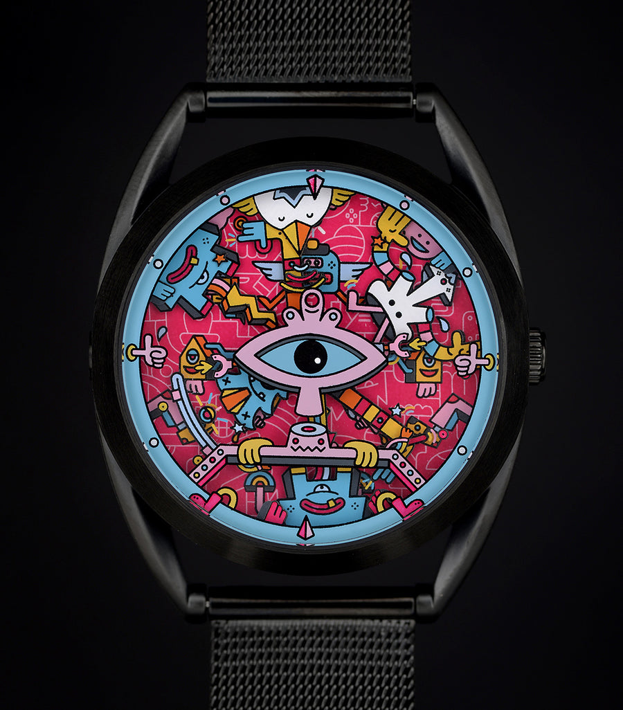 Khaosify | Limited Edition Watch | Mister Phil X Mr Jones Watches