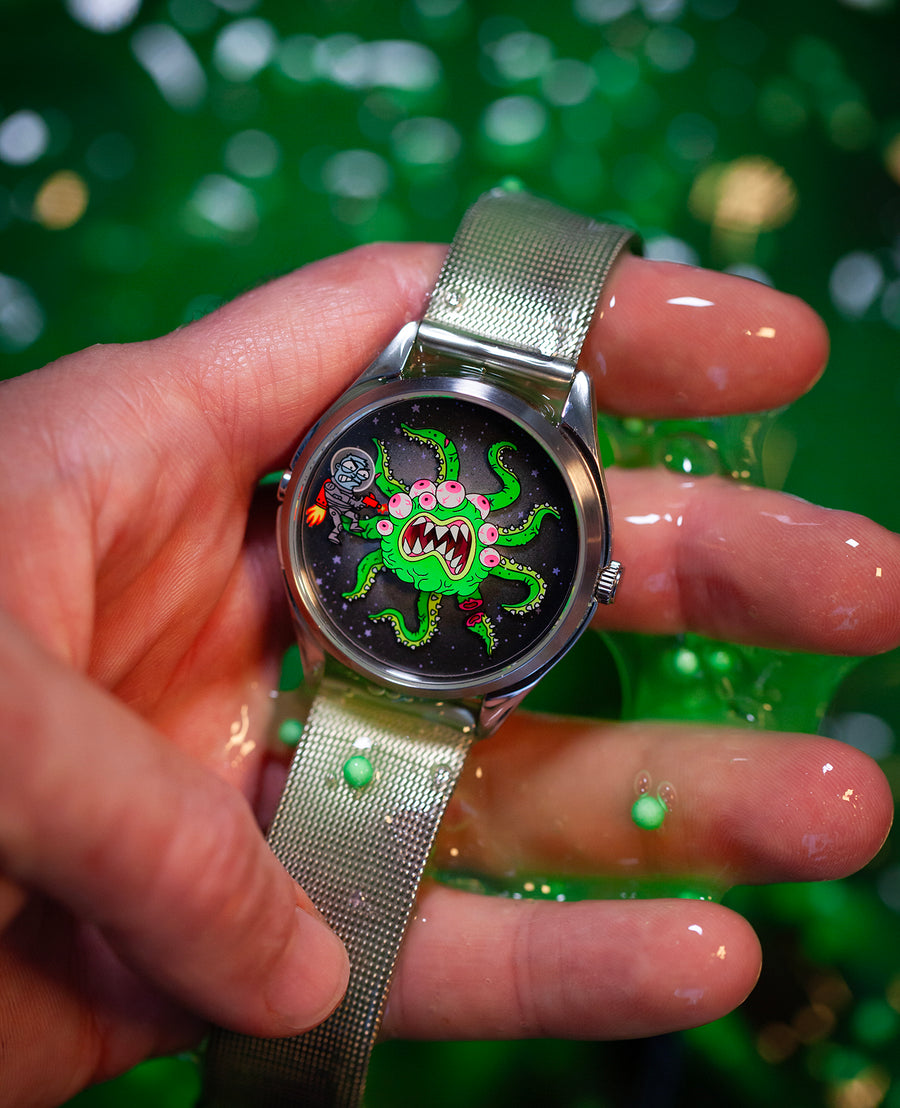Monster Melter 3000 | Monster watch | Onorio D'Epiro X Mr Jones Watches