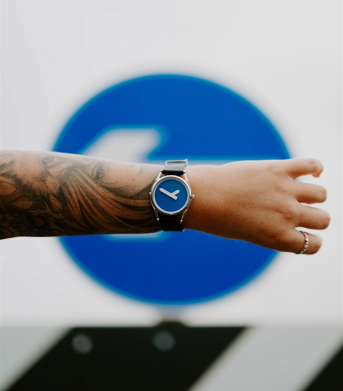 M1 watch | Margaret Calvert X Mr Jones Watches