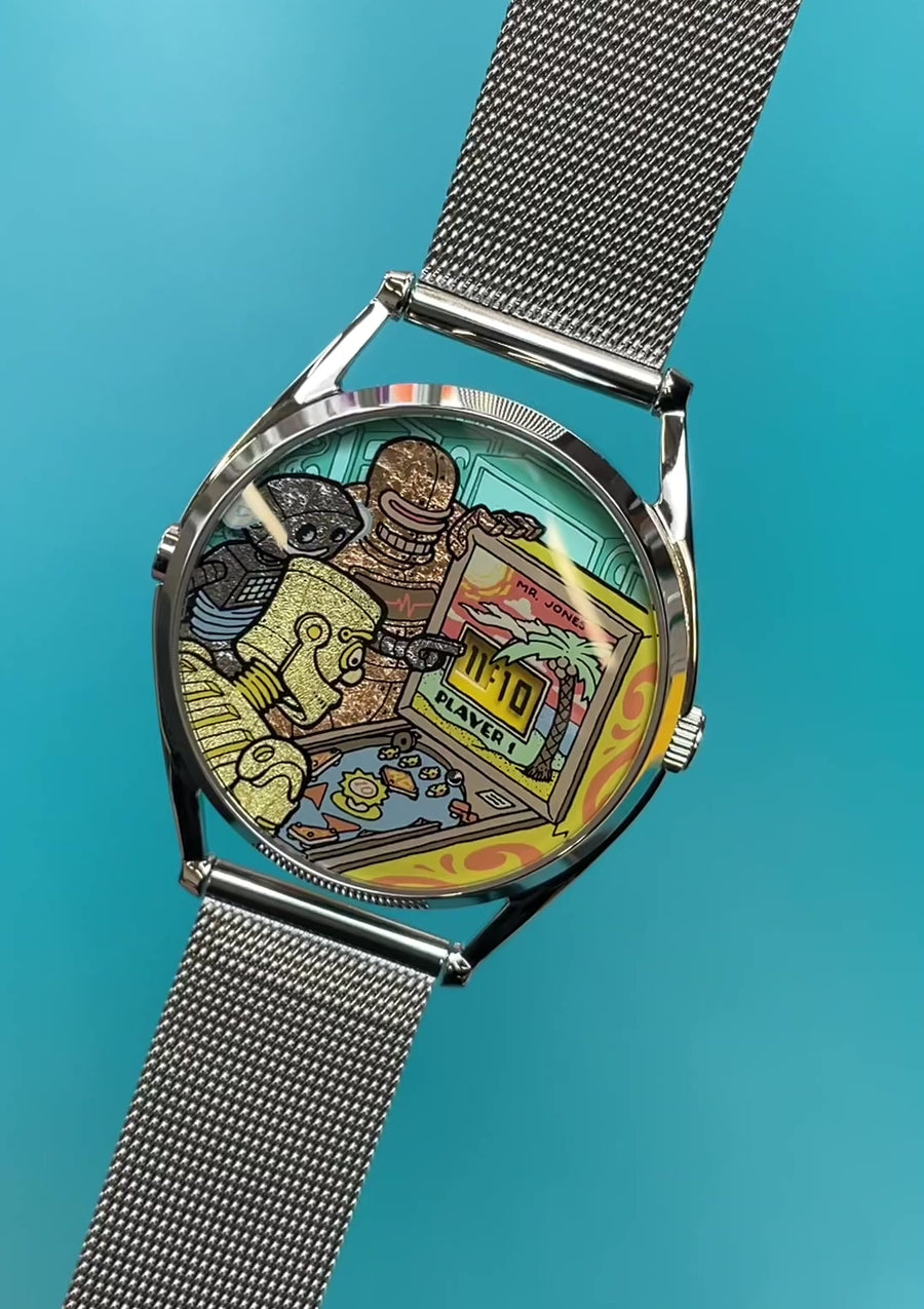 Ricochet | Pinball inspired watch | Ryan Claytor X Mr Jones Watches