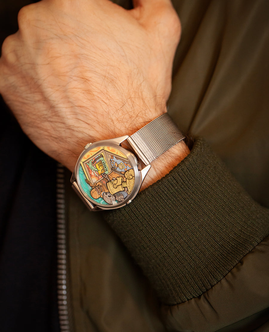 Ricochet | Pinball inspired watch | Ryan Claytor X Mr Jones Watches