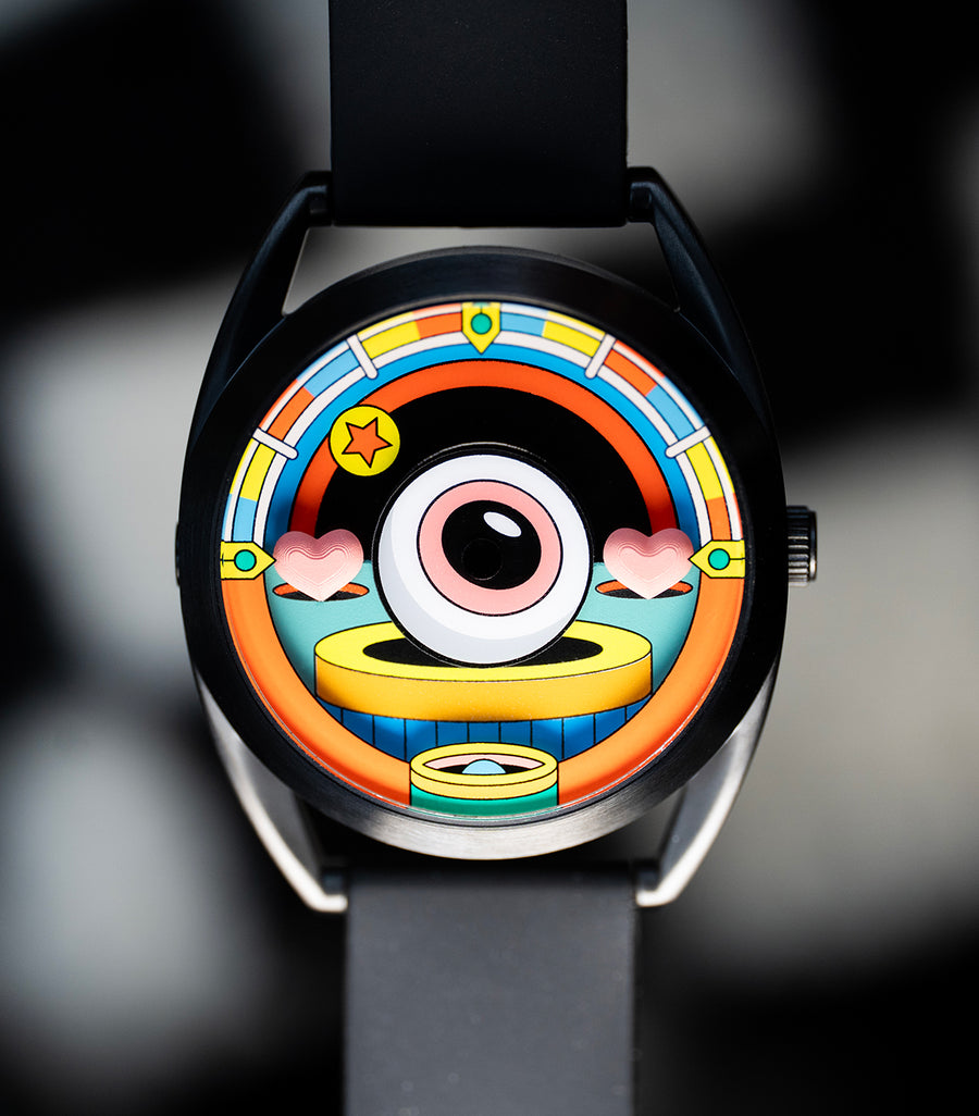 Eyecon | Limited edition watch | David Oku X Mr Jones Watches