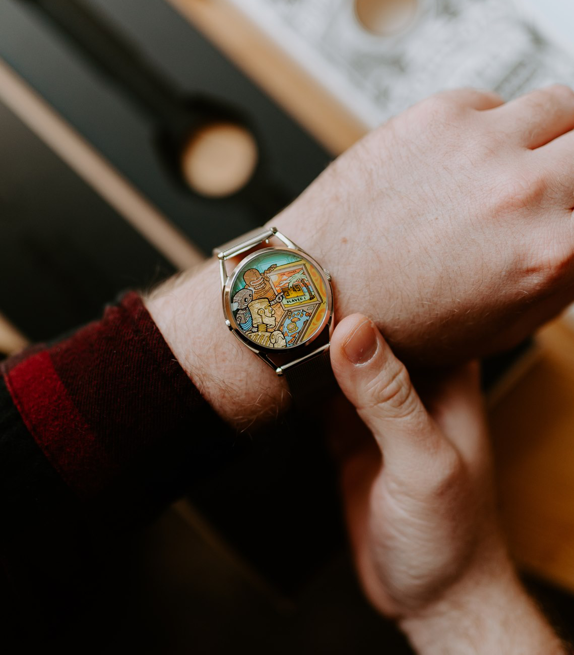 Ricochet | Pinball inspired watch | Ryan Claytor X Mr Jones Watches